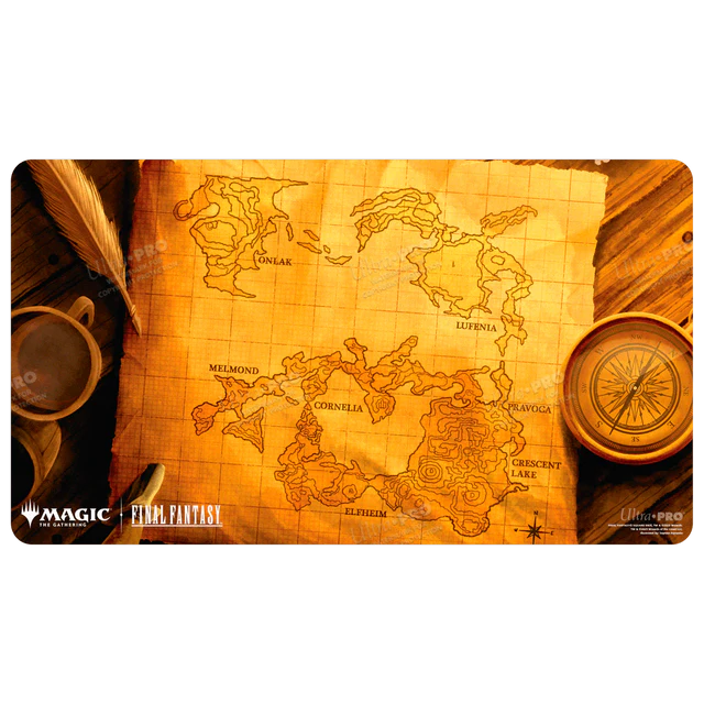 Magic: The Gathering Final Fantasy - Ultra PRO World Map Playmat ...