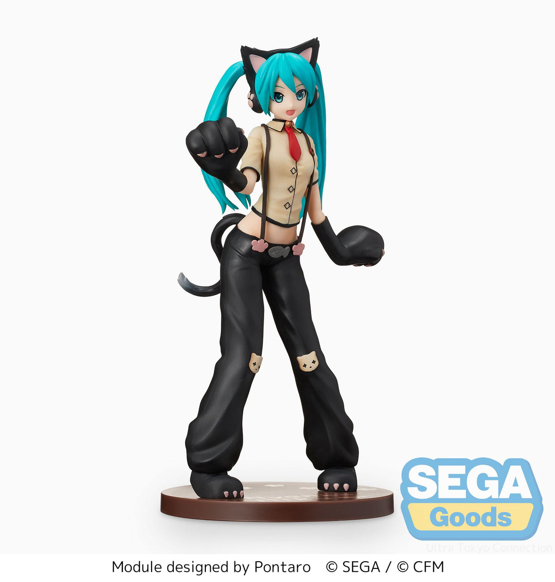 Hatsune Miku Project DIVA Arcade Future Tone Kitty Cat Ver. SPM Statue ...