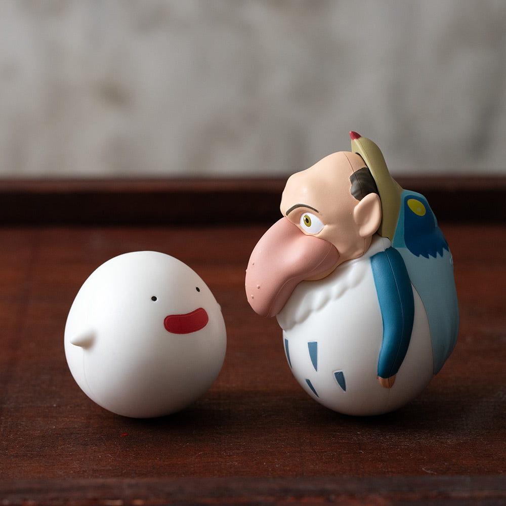 The Boy and the Heron - Grey Hero and Warawara Tilting Figures Set ...