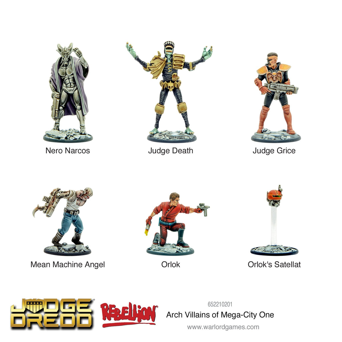 Judge Dredd Arch Villains Of Mega City – Travelling Man UK