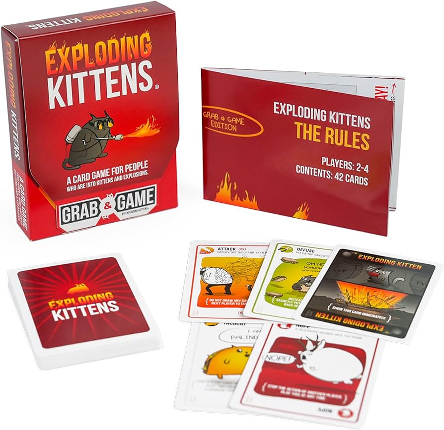 Exploding Kittens: Grab & Game – Travelling Man UK