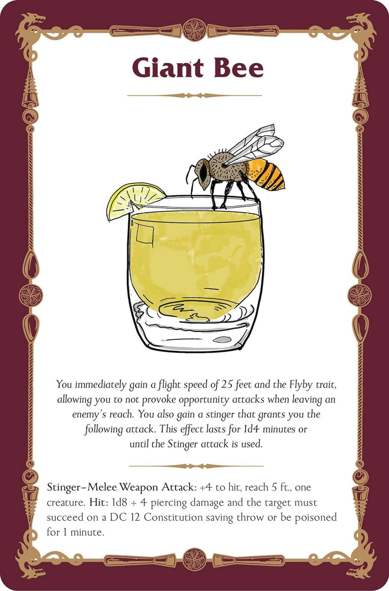 Düngeonmeister: The Deck of Many Drinks: The RPG Cocktail Recipe Deck ...