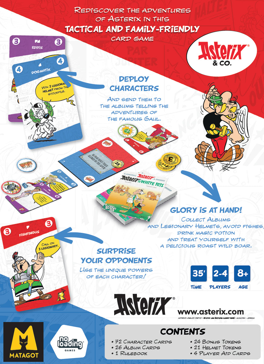 Asterix & Co Board Game – Travelling Man UK
