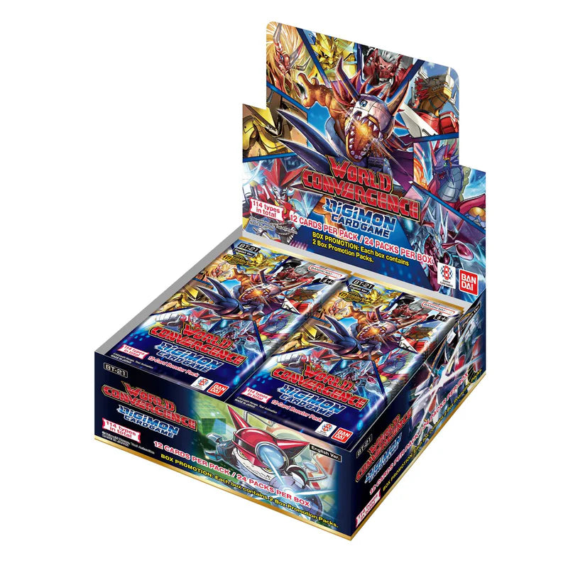 Digimon Card Game World Convergence Booster Box (BT21) – Travelling Man UK