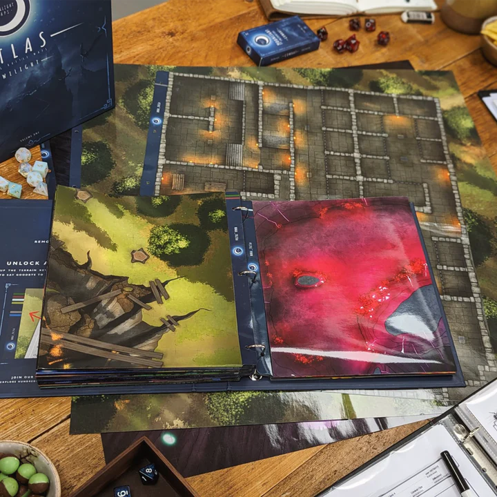 Moonlight Maps ATLAS Twilight Map Pack – Travelling Man UK