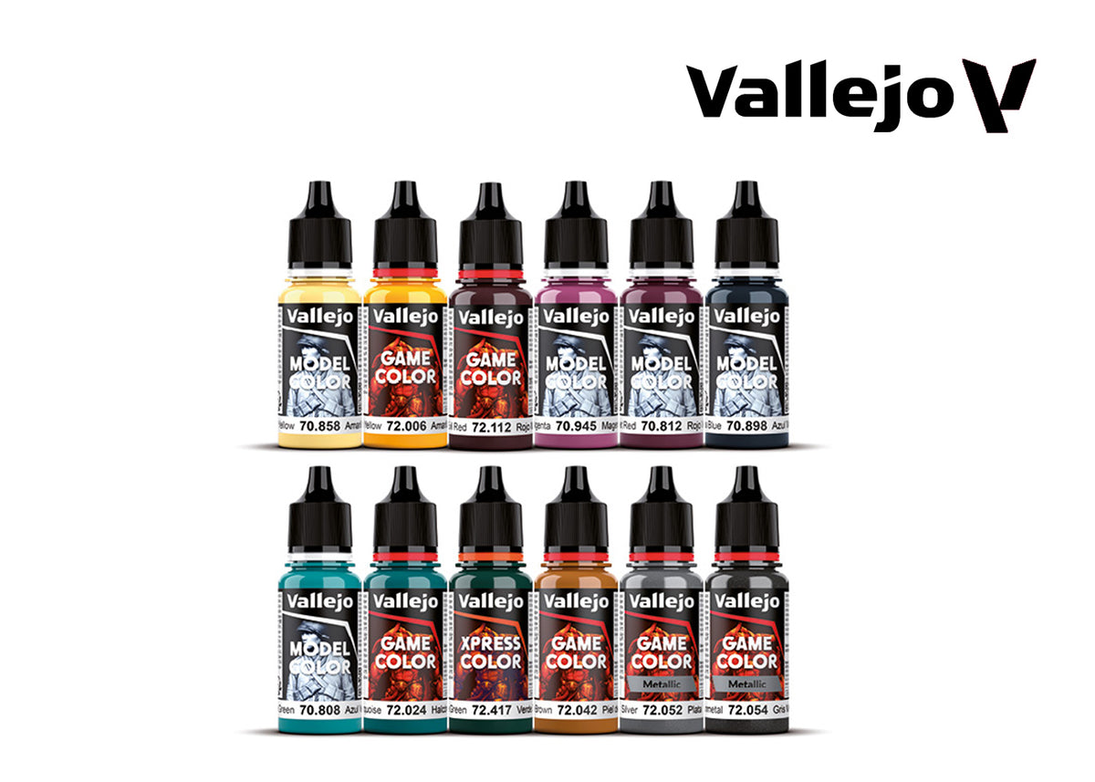 Squidmar Miniatures Vallejo Dark Future Paint Set – Travelling Man UK