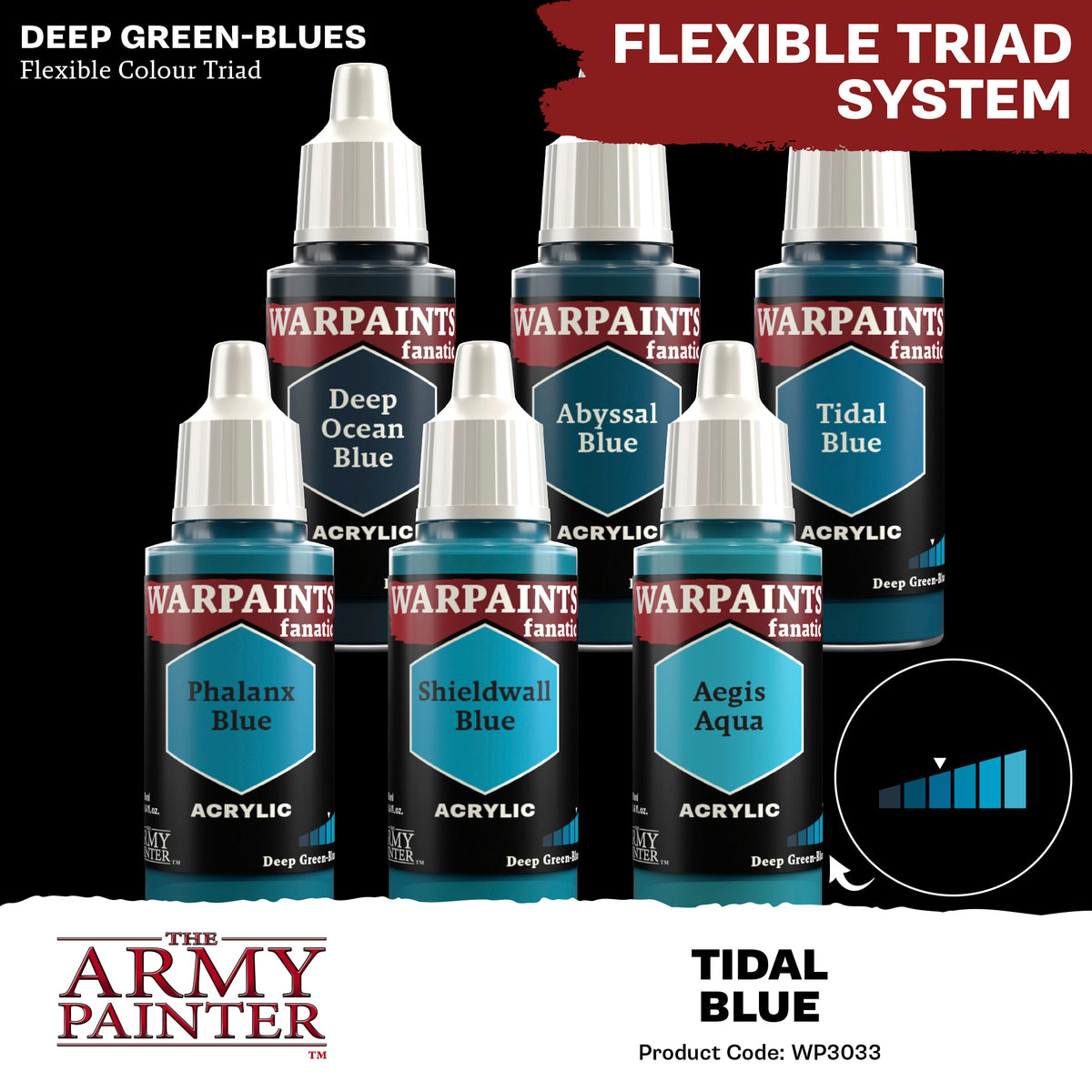 The Army Painter Warpaints Fanatic Tidal Blue – Travelling Man UK