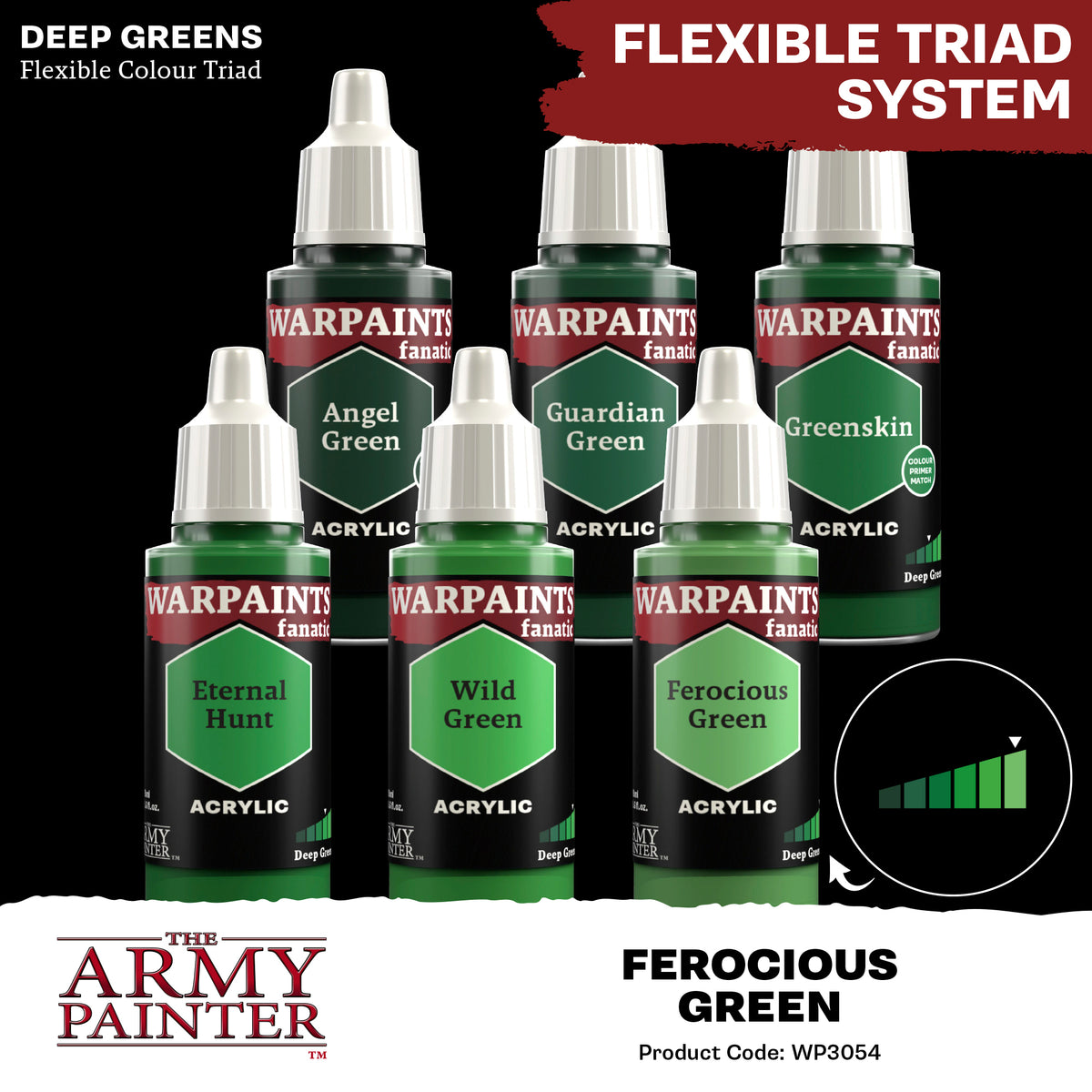 The Army Painter Warpaints Fanatic Ferocious Green – Travelling Man UK