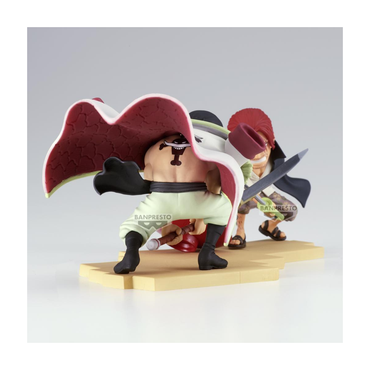 One Piece World Collectable Figure Log Stories Edward Newgate vs Shank ...