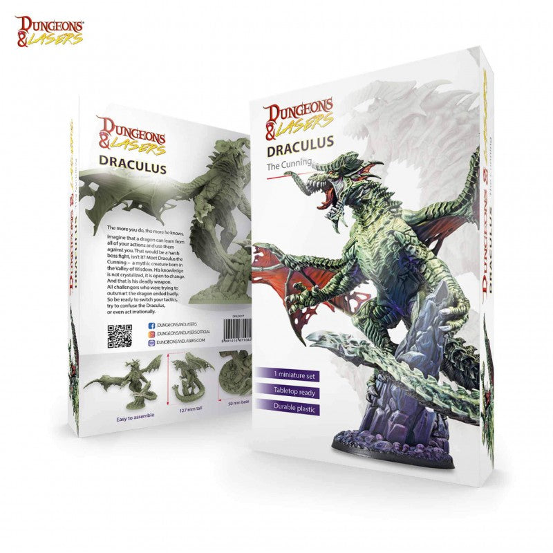 Dungeons & Lasers Miniatures Dragons Draculus The Cunning – Travelling ...