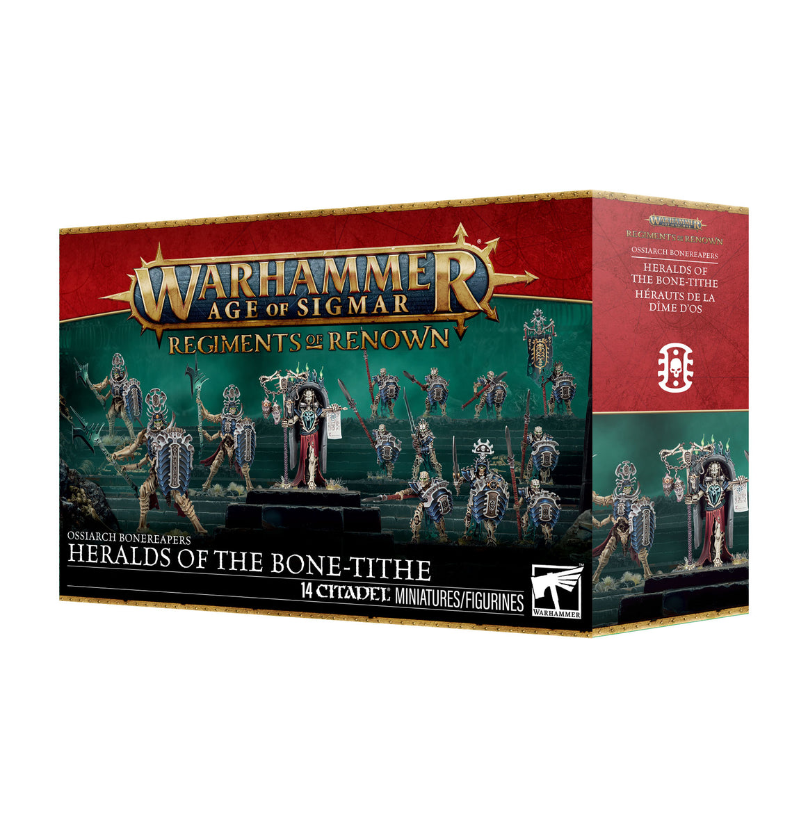 Ossiarch Bonereapers Regiment of Renown Heralds of the Bone-tithe ...