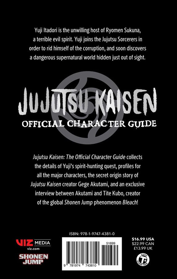 Jujutsu Kaisen: The Official Character Guide – Travelling Man UK