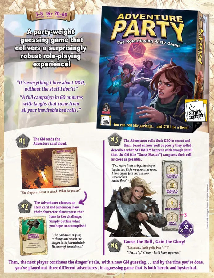 Adventure Party: The Role-Playing Party Game – Travelling Man UK