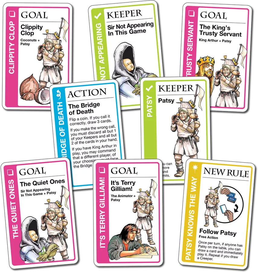 Monty Python Fluxx - Patsy Pack Expansion – Travelling Man UK