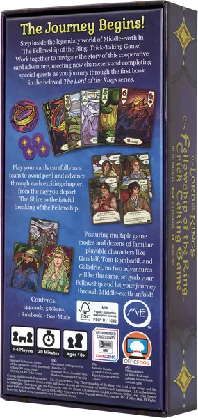 The Lord of the Rings: The Fellowship of the Ring Trick-Taking Game ...