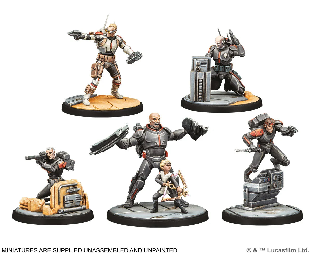 Star Wars Shatterpoint Clone Force 99 (Bad Batch Squad Pack ...