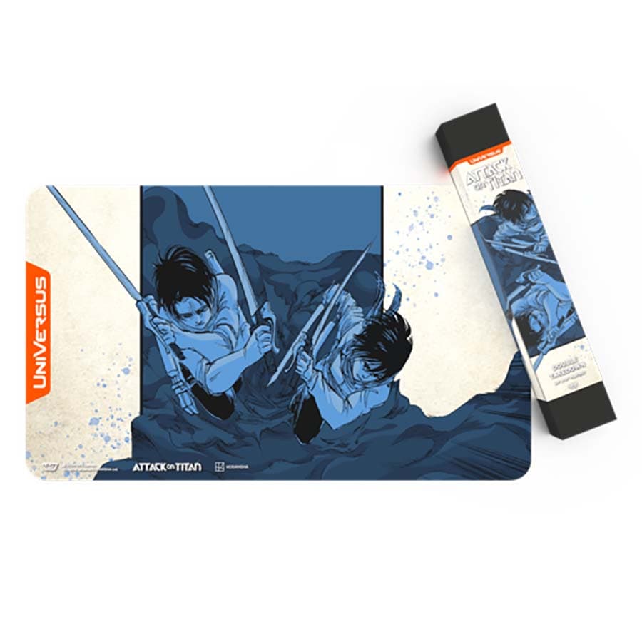 UniVersus: Attack On Titan Origins of Power Double Takedown Playmat ...