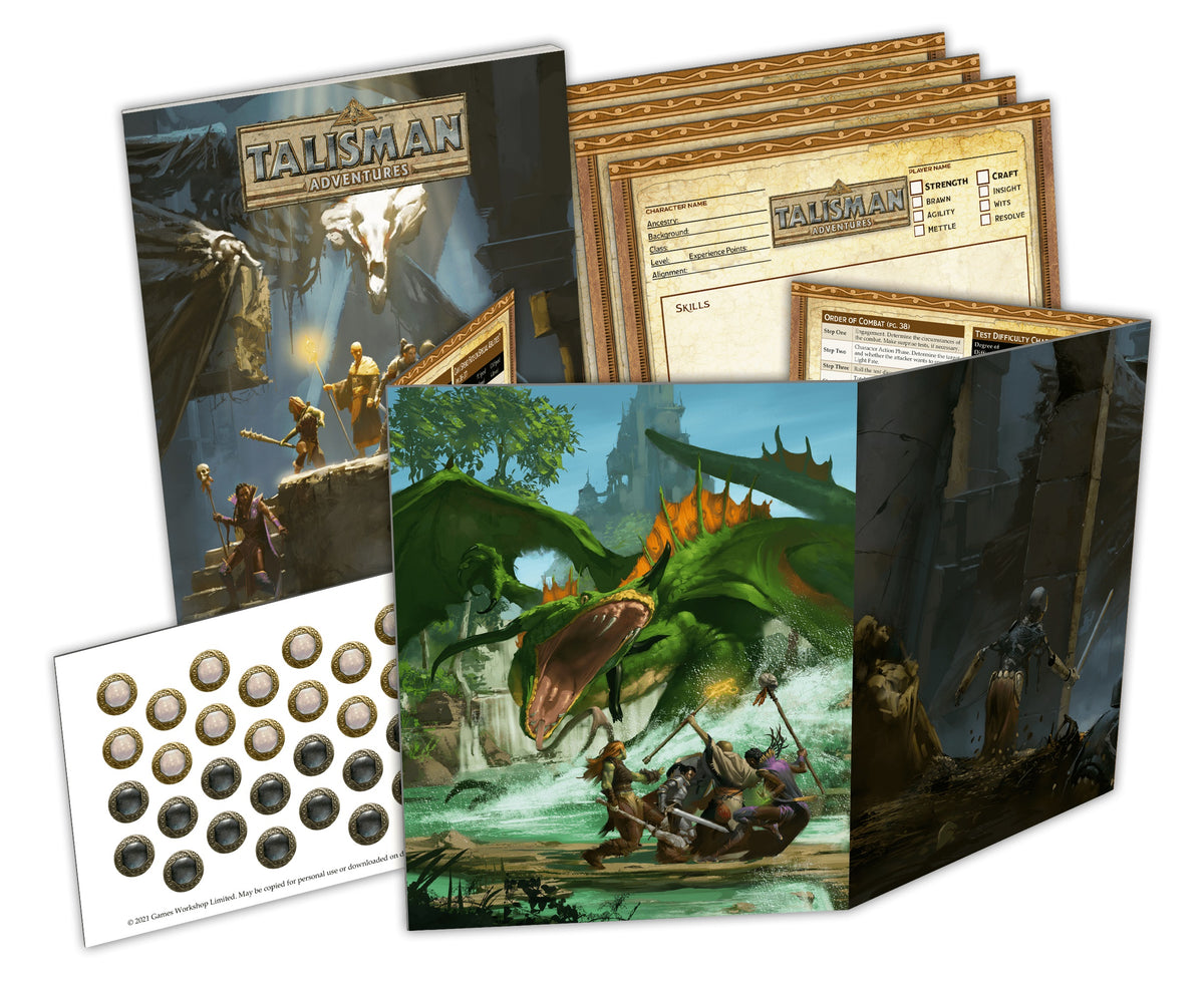 Talisman Adventures RPG Game Master's Kit – Travelling Man UK