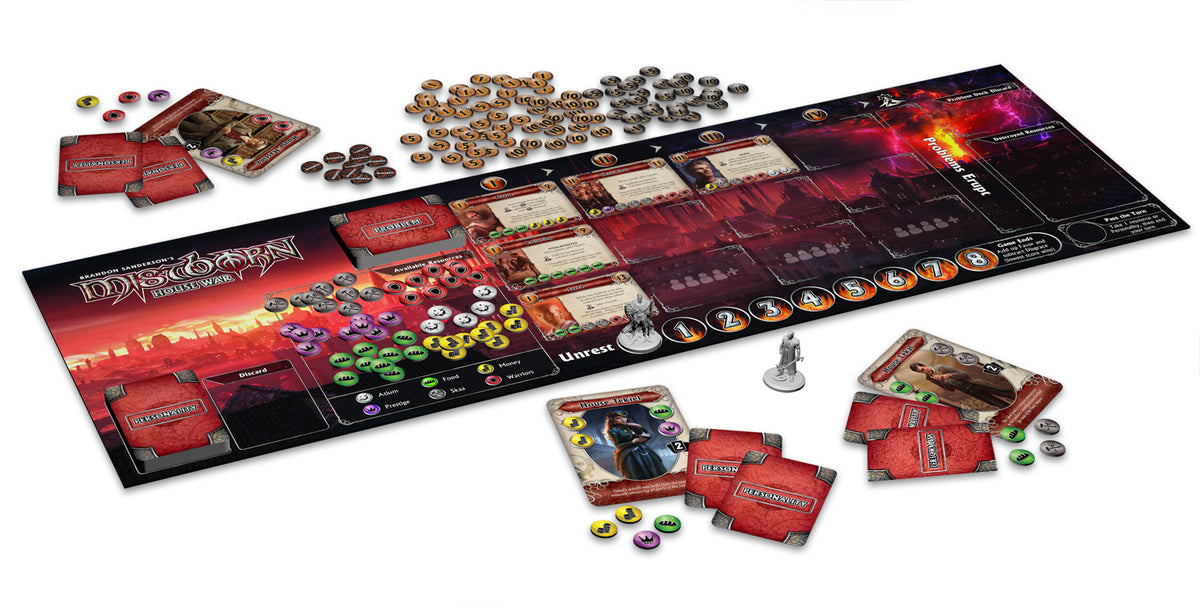 Mistborn: House War Board Game – Travelling Man UK
