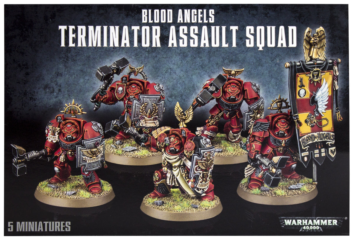 Blood Angels Terminator Assault Squad – Travelling Man UK